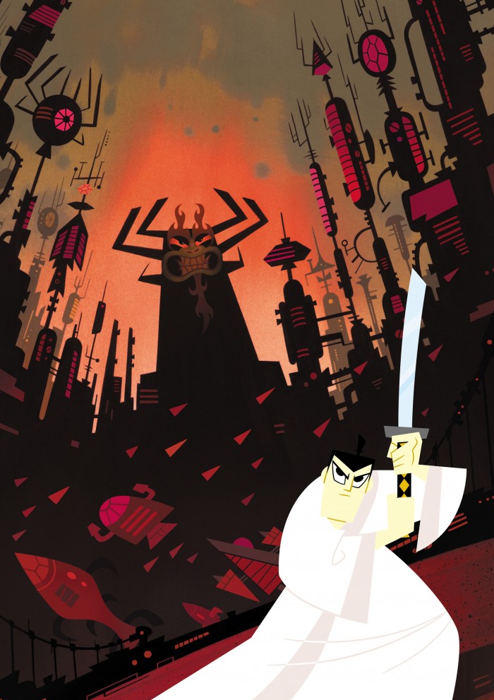 The Sweet Sharp Stylistic Art of Samurai Jack – Rabbleboy – Ken Lamug ...