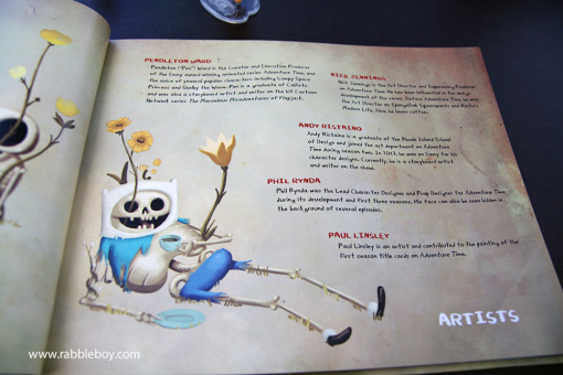 Awesome Adventure Time “The Original Cartoon Title Cards” Art Book ...
