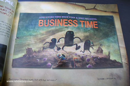 Awesome Adventure Time “The Original Cartoon Title Cards” Art Book ...