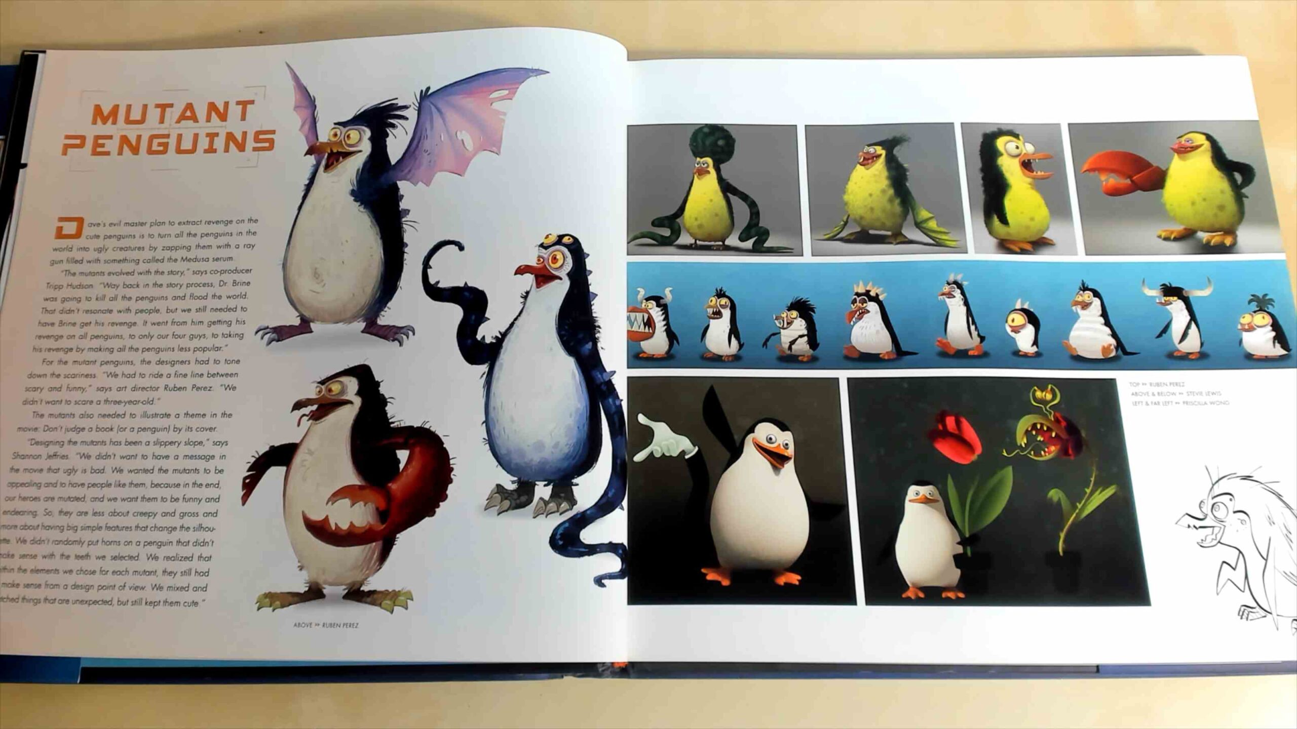 The Art of DreamWorks Penguins of Madagascar Art Book – Rabbleboy – Ken ...