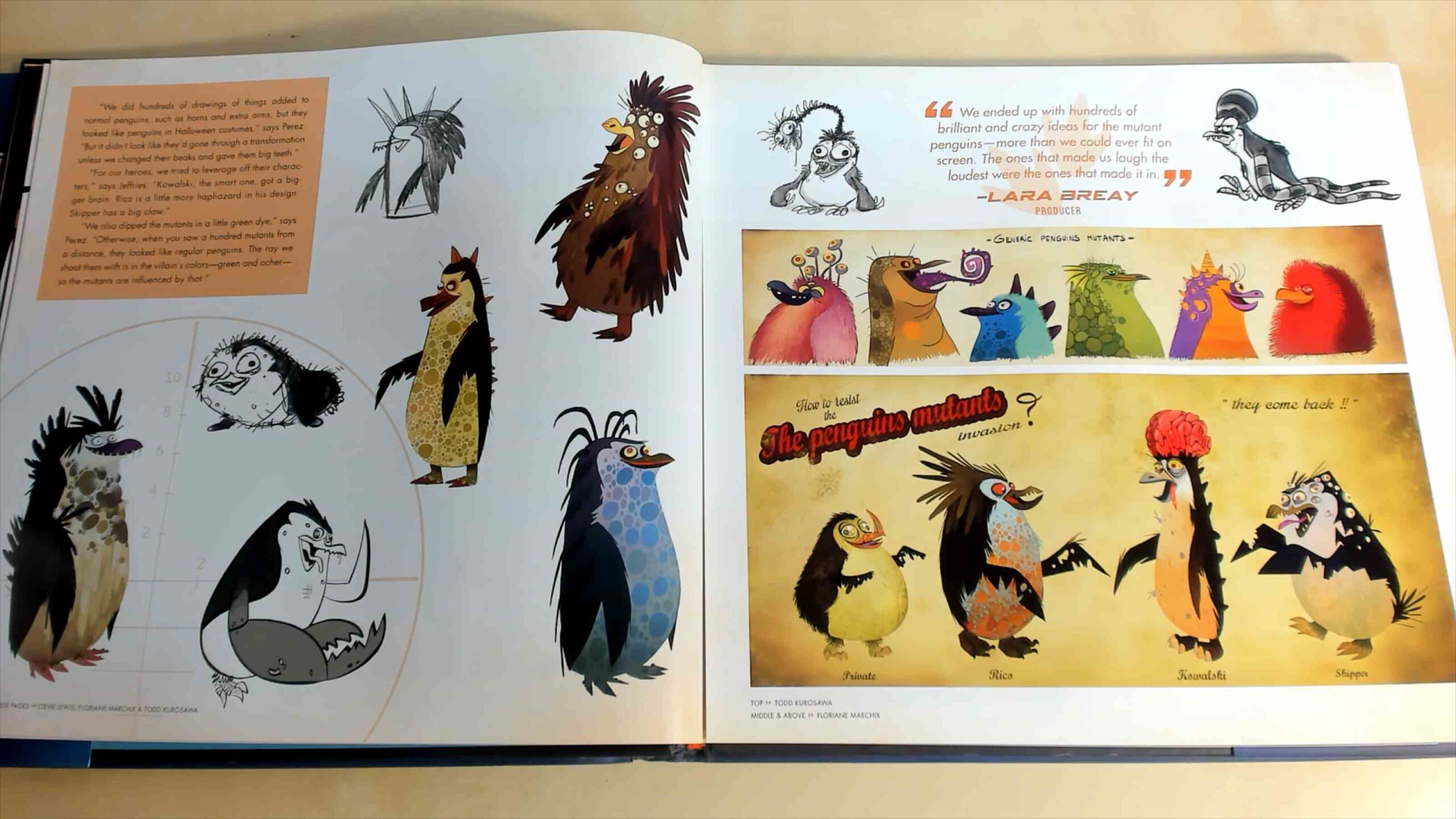 The Art of DreamWorks Penguins of Madagascar Art Book – Rabbleboy – Ken ...