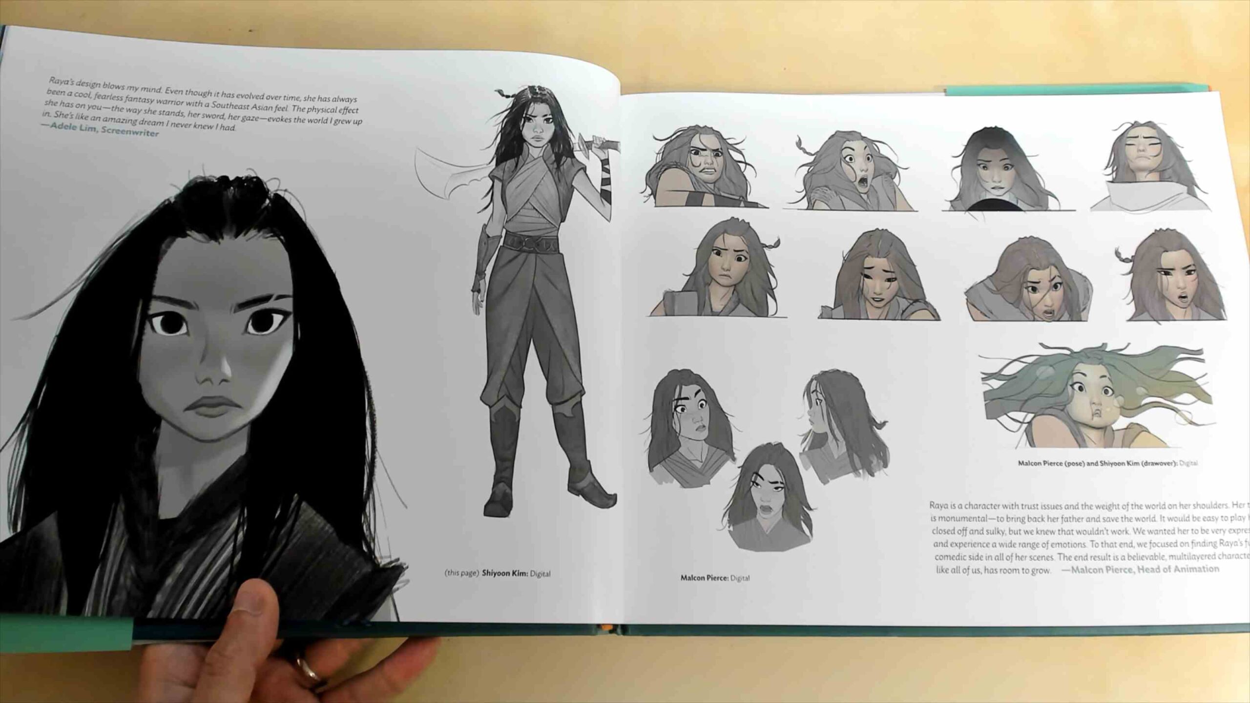 Art of Raya and the Last Dragon Book Preview – Rabbleboy – Ken Lamug ...