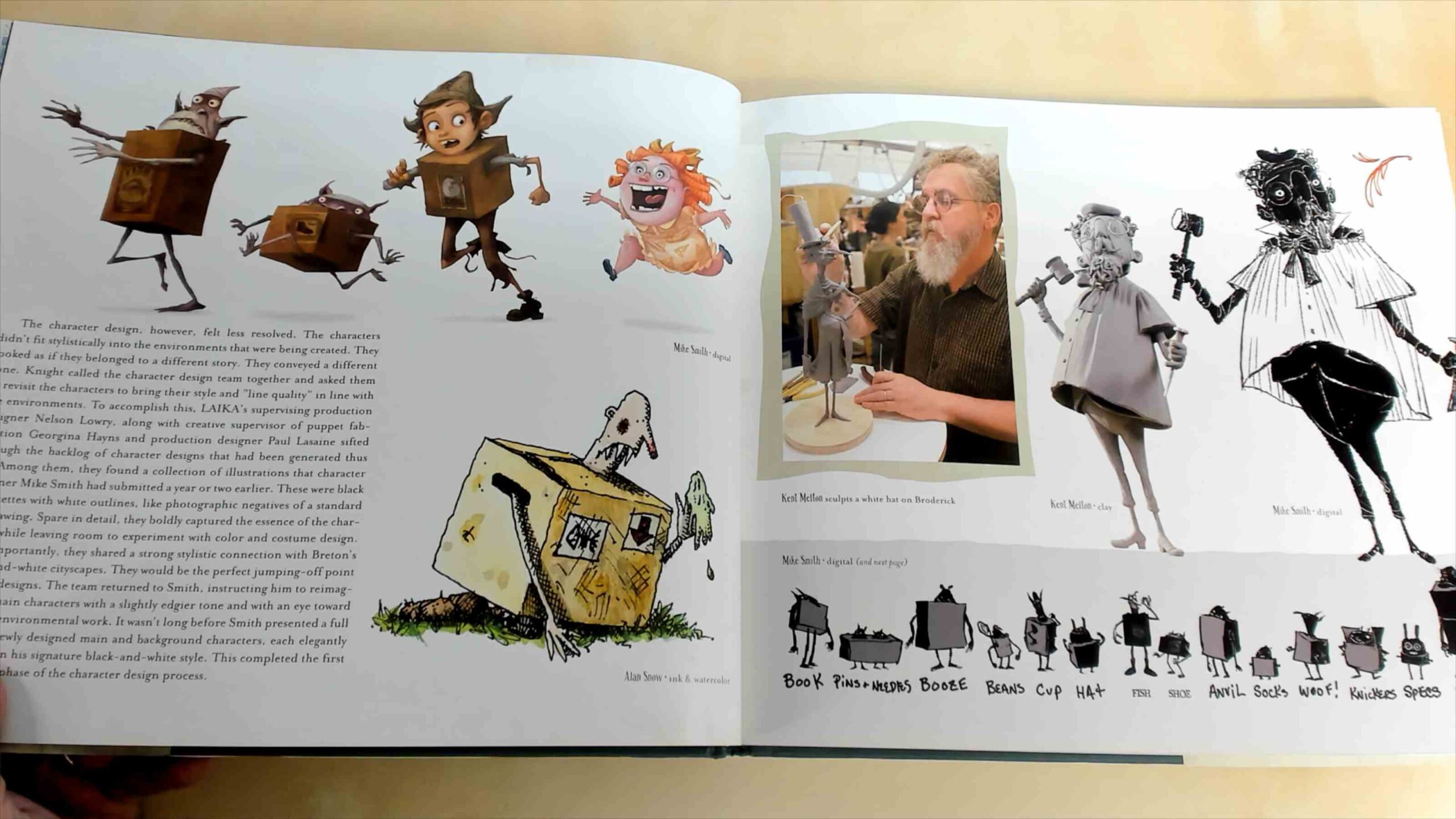 The Art of The Boxtrolls Hardcover Preview – Rabbleboy – Ken Lamug ...